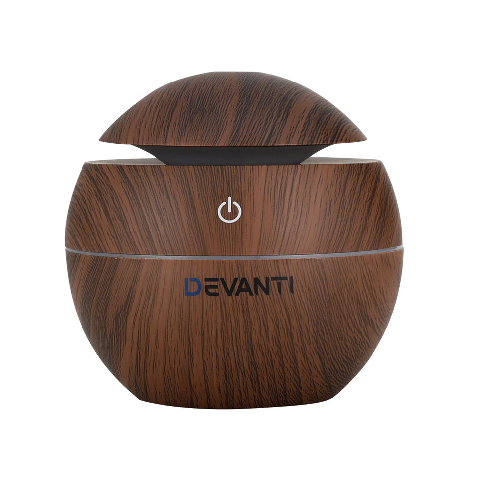Devanti Aroma Diffuser Aromatherapy Dark Wood 130ml – Diffusers Plus Oz